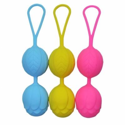 China Medical Grade Silicone Kegel Balls 160mm Pelvic Floor Exercise Ben Wa Balls for Bladder Control for sale
