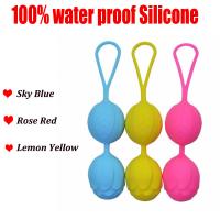 China Medical Grade Silicone Kegel Balls 160mm Pelvic Floor Exercise Ben Wa Balls for Bladder Control for sale