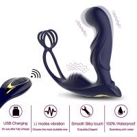 China 10 Speed Wireless Prostate Massager Vibrating Anal Toy for Men Gay Masturbation for sale