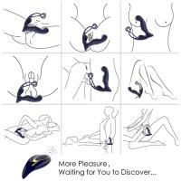 China 10 Speed Wireless Prostate Massager Vibrating Anal Toy for Men Gay Masturbation for sale