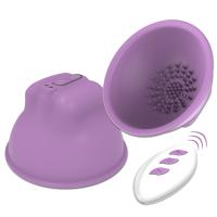 China Women Breast Vibrating Sex Toy Silicone 12 Modes IPX7 Waterproof USB Rechargeable Nipple Sucking Massager for sale