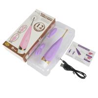 China 12 Frequency G Spot Clitoris Stimulator Vibrator for Women Ultrasonic Adult Sex Toy for sale