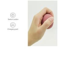China Mini Mango Shaped Rechargeable Vibrating Massager Wand Wireless Clit Stimulator Sex Toy 10 Modes for sale