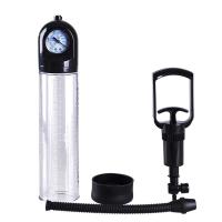 China Torbers Penis Pump Vacuum Erection Device 70x300mm Silicone ABS Male Enlargement Pump with Pressure Display for sale