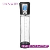 China Automatic Electric Vacuum Penis Enlargement Pump 5-10 Speed Male Masturbation Extender Device for sale
