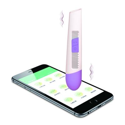 China APP Control Silicone Vibrator for Women 9 Frequency Modes Food Grade Silicone for sale