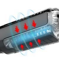 China 7 Frequency Vibration Pinch and Sucking Masturbation Cup with One Click Burst Function for sale