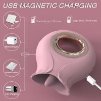 China Wholesale Adult Licking Tongue Vibrator Sex Toy for Women 9 Modes Stimulator 95mm for sale