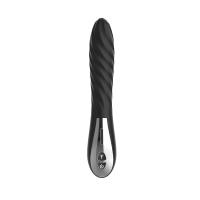 China Waterproof Silicone Vibrating Massage Stick 12 Speeds USB Rechargeable Adult Female Masturbation Climax for sale