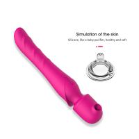 China 10 Frequency Clitoral Sucking Vibrator with USB Rechargeable 245mm Waterproof for sale