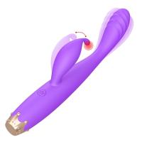 China Women's Dual Head Vibrator AV Stick Teasing Egg Fun Supplies 7 Speed for sale