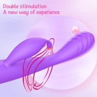 China Women's Dual Head Vibrator AV Stick Teasing Egg Fun Supplies 7 Speed for sale