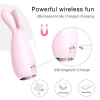 China USB Rechargeable Silicone Bullet Vibrator 9 Modes Clitoral Stimulator Adult Sex Toy 141mm for sale