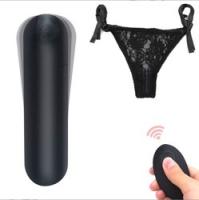 China Wireless Remote Control Vibrating Egg Panty with 10 Modes USB Rechargeable Silicone Sex Toy for sale