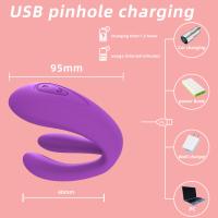 China Wholesale Wireless Vibrator Clip Shape Sex Toy for Women Remote Control 10 Speeds IPX6 Waterproof for sale