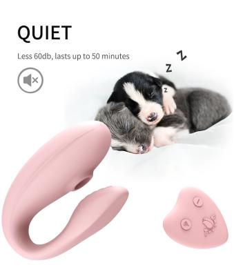 China Silicone Clitoral Vibrator for Women 3.7V Rechargeable Sucking Massager IPX65 Waterproof for sale