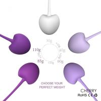 China Medical Silicone Kegel Exercise Weights Set 35g to 110g for Pelvic Floor Training for sale