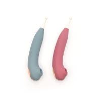 China USB Rechargeable 7 Frequency 2 in 1 Clitoral Vibrator Tongue Sucking Licking G Spot Stimulator for sale