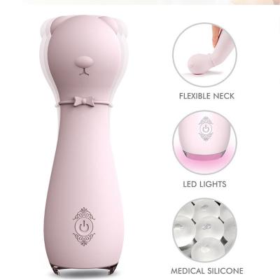 China Medical Silicone Wand Massager for Women 9 Modes Vibration IPX7 Waterproof Rechargeable Sex Toy S082 for sale