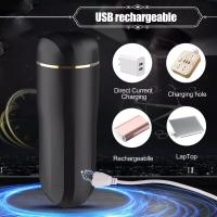 China Automatic Male Masturbator with Suction Vibrating Stroker USB Rechargeable IPX6 Waterproof 24.5cm Silicone for sale