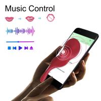 China App Controlled Wearable Panty Vibrator 9 Speeds USB Rechargeable Silicone IPX7 Waterproof 80g for sale