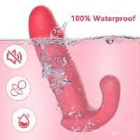 China APP Controlled G Spot Vibrator with 7 Vibration Modes Triple Stimulation Retractable Wearable 160g for sale