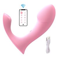 China App Controlled Wearable Vibrating Egg Silicone G Spot Massager IPX7 Waterproof 10 Frequencies for sale