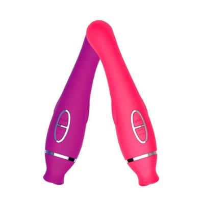 China Silicone Sucker Vibrator Sex Toy 36 Vibration Modes USB Rechargeable 198mm for sale