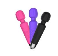 China USB Rechargeable Couple Vibrator Silicone G Spot Massager 8 Speeds 20 Frequencies for sale