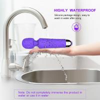 China USB Rechargeable Couple Vibrator Silicone G Spot Massager 8 Speeds 20 Frequencies for sale