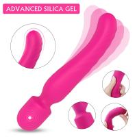 China Silicone AV Wand Massager G Spot Vibrator for Women 10 Speed Adult Sex Toy for sale