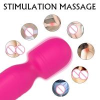China Silicone AV Wand Massager G Spot Vibrator for Women 10 Speed Adult Sex Toy for sale