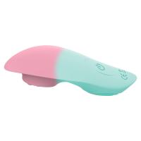 China Wireless Remote Control Wearable Butterfly Vibrator with Clitoral and G-Spot Stimulation APP Control 90min Charging for sale
