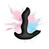 China Remote Control 7 Frequency Vibration Anal Butt Plug Sex Toy 14cm Medical Silicone for sale