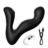 China Remote Control Prostate Massager Trainer 146mm Anal Plug with App Control for sale