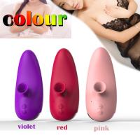 China Clitoral Sucking Vibrator 10 Intensities Modes Waterproof Rechargeable Silicone Suction Stimulator 107x67x44mm for sale