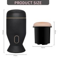 China Male Masturbation Cup with 6 Vibration Modes and Left Right Rotating USB Rechargeable IPX7 Waterproof 157mm for sale