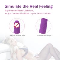 China Medical Silicone Rechargeable Vibrator Dildo 227mm 9 Modes for Women for sale