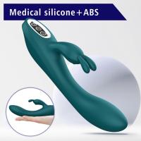 China Wholesale Silicone Rabbit Vibrator 7 Vibration Modes Realistic Glans Sex Toy for Women Adults for sale