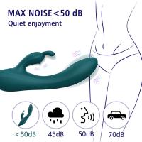 China Wholesale Silicone Rabbit Vibrator 7 Vibration Modes Realistic Glans Sex Toy for Women Adults for sale