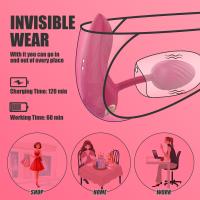 China Dual Motor Remote Control G Spot Vibrator with 10 Modes Silicone Wearable Egg for Women for sale