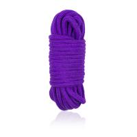 China 10M Soft Cotton Bondage Rope for Shibari Restraint Play Black Red Pink Purple for sale