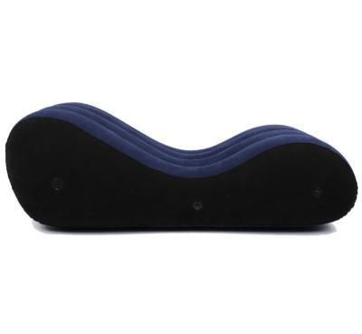 China Inflatable Sex Sofa Love Bed Portable Air Sleeping Pillow 150x50x61cm PVC for sale