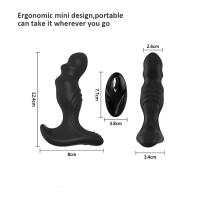 China Anal Plug Vibrators For Men Prostate Massager Masturbators Remote control USB Rechargeable for sale
