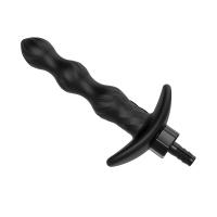 China Remote Control Anal Beads Vibrating Butt Plug Prostate Massager 10 Modes Water Spraying Enema Cleaner for sale