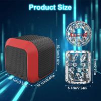 China 7 Modes Telescopic Rotating Electric Male Masturbator with Hidden Magic Cube Design 12V for sale
