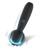 China Mini AV Wand Vibrator 10 Speed Silicone Clitoris Stimulator Body Massage Sex Toy for Women OEM for sale