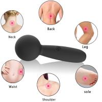 China Mini AV Wand Vibrator 10 Speed Silicone Clitoris Stimulator Body Massage Sex Toy for Women OEM for sale