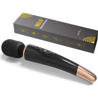 China TORBERS AV Wand Massager 26.8cm Silicone Rechargeable Vibrator with 5 Speeds IPX6 Waterproof for sale