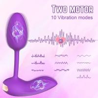 China Control Egg G Spot 10 Intense Wearable Vibrator with Remote for Hands for sale